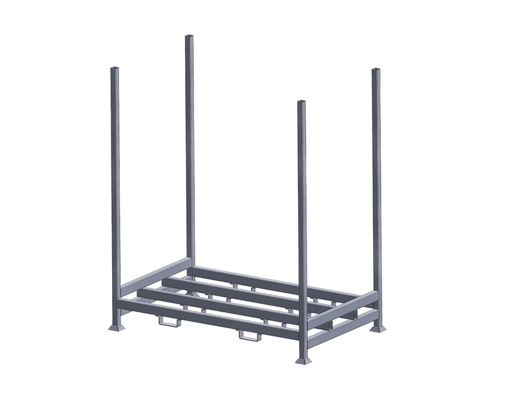 Stackable PVC Pipe Storage Rack – LongHorn Reels